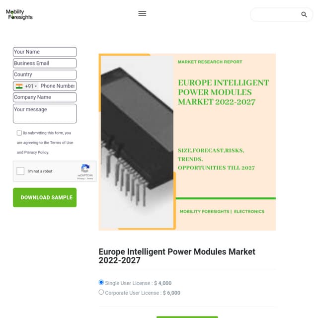 intelligent power modules market.pdf...... | PDF