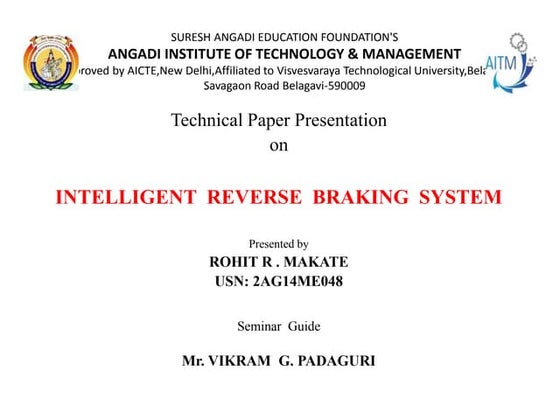 Automatic braking system | PPT
