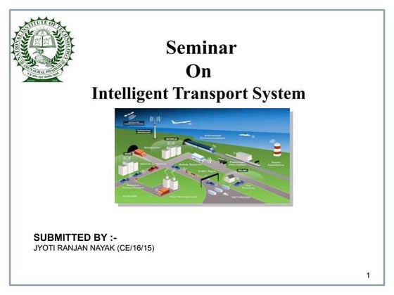 Smart Traffic Management System presentation | PPT