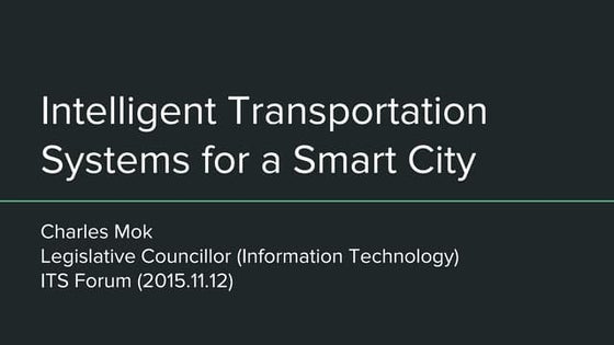 Smart Traffic Management System presentation | PPT