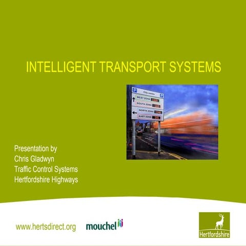 Intelligent transport system presentation | PPT