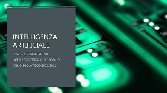 Intelligenza artificiale | PDF