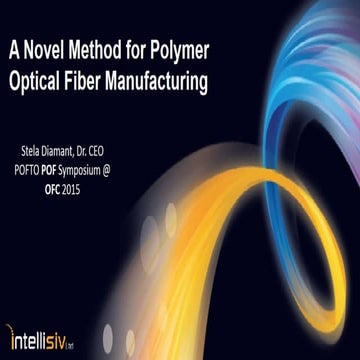 Polymer Optical Fiber By Design @ POF OFC 2015 | PPT