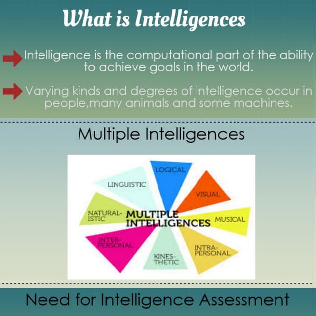 Multiple Intelligence Analysis | PDF