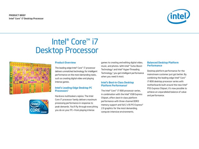 Intel | PPT