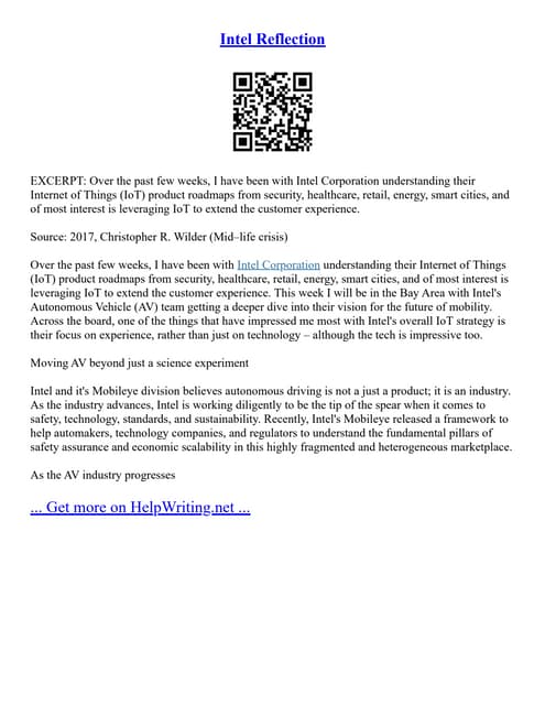 Case Study: Intel Corporation 1968-2003 | PDF | Computing | Technology & Computing