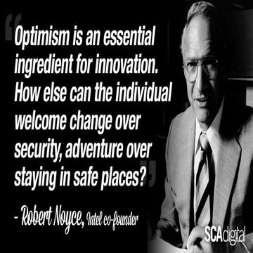 Optimism with Innovation | PDF