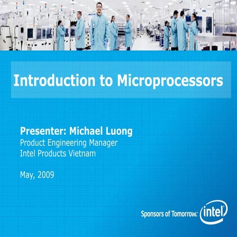 Intel Technical Lecture | PPT