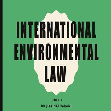 Intenrational Environemental Law Notes .pptx