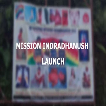 Intensified Mission Indradhanush | PPT