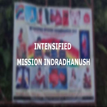 Intensified Mission Indradhanush | PPTX