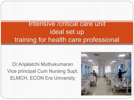 Intensive care unit design | PDF