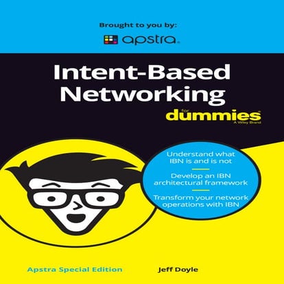Intent based networking-for_dummies_apstra_ebook | PDF