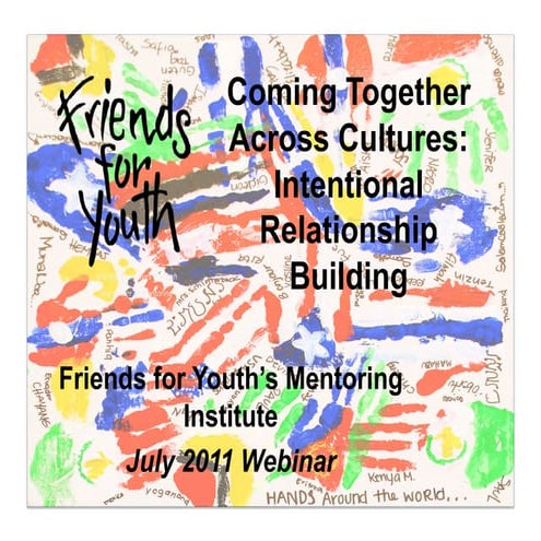 Coming Together Across Cultures: Intentional Relationship Building | PDF