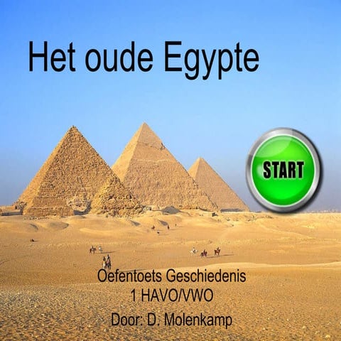 Interactieve Powerpoint Het Oude Egypte | PPT