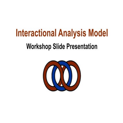 Interactional Analysis Model | PPT