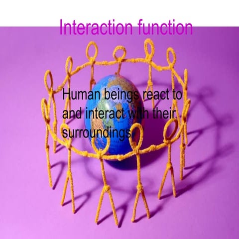 Interaction function | PPT