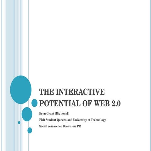 Interactive Potential Of Web 2.0 | PPT