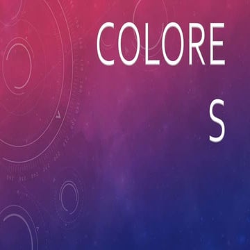 Interactiva los colores | PPSX