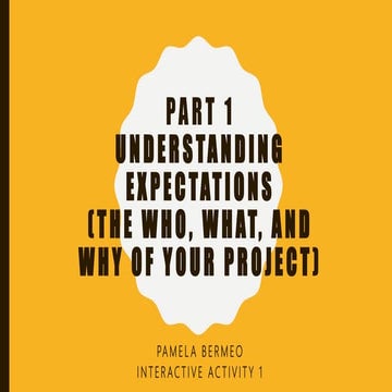 Project Planning Workshop: 7 Components of a Project Plan | PDF