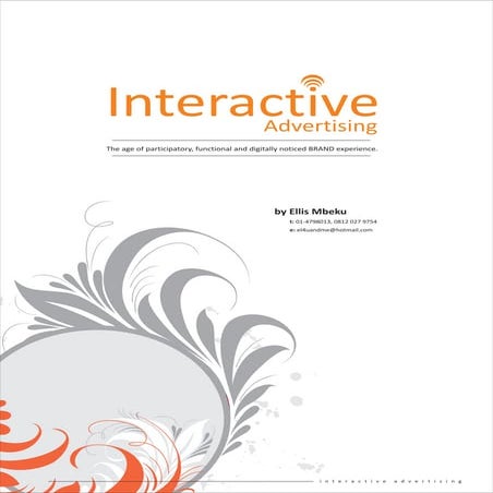 Interactive advertising | PDF