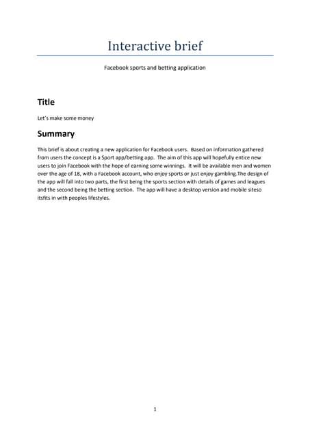 Website main page rationale | PDF