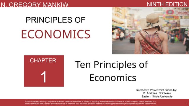 Premium Ch 1 Ten Principles of Economics (1).pptx | Economy | Business ...