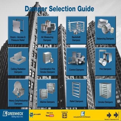 Interactive damper selection guide | PDF