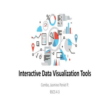 Interactive Data Visualization Tools Ppt