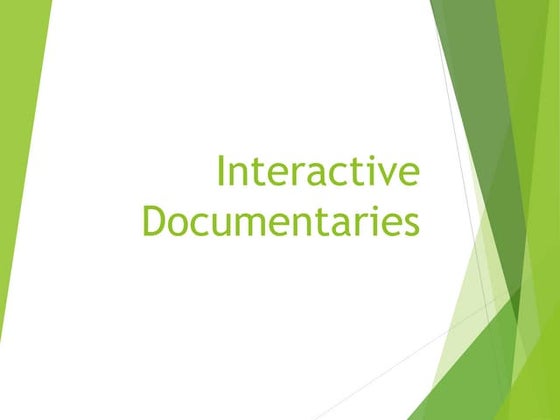 Basic Documentary Genres Outline | PPT