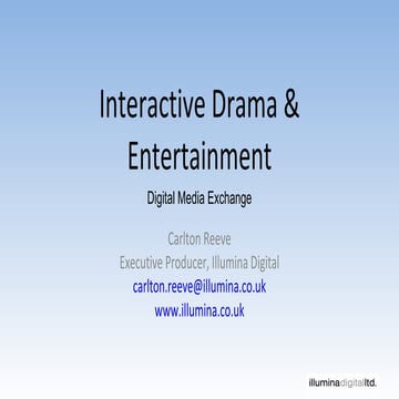 Interactive Drama | PPT