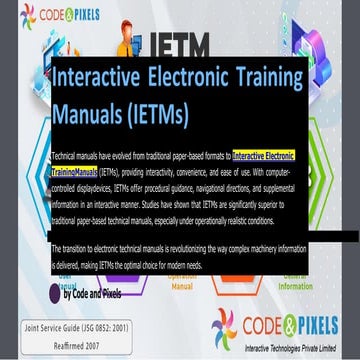 Interactive Electronic Training Manuals IETMs Code and Pixels.pdf