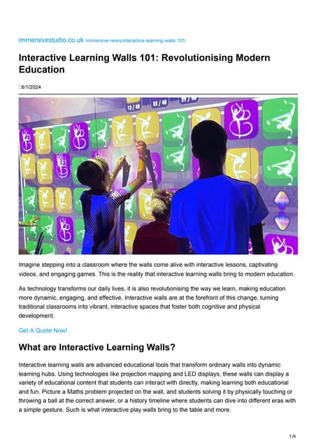 Artificial Intelligence Immersive Studio | PDF