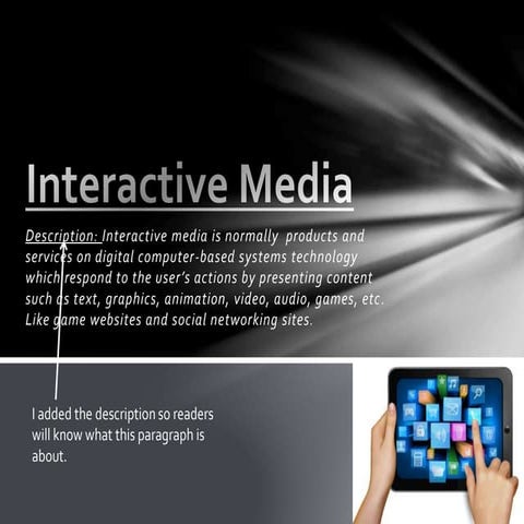 Interactive media | PPTX