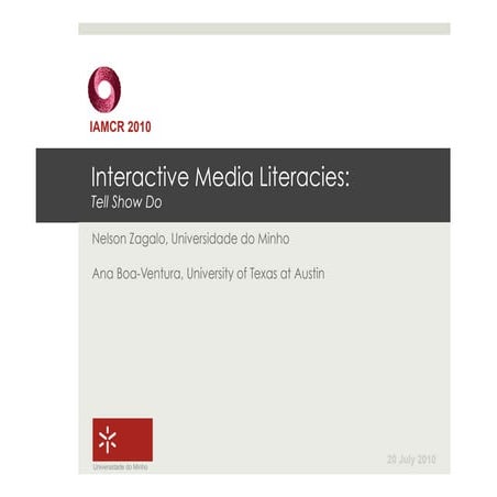 Interactive Media Literacy | PDF