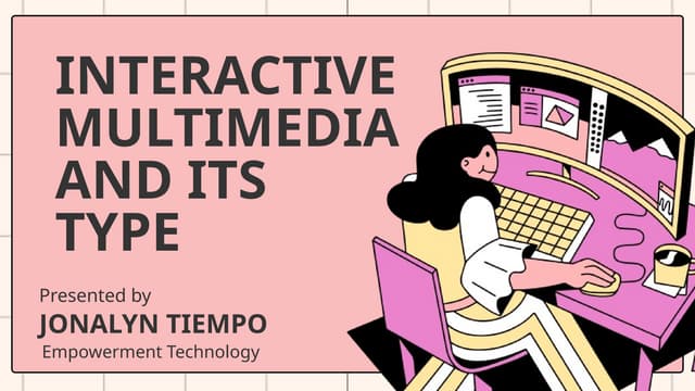 Multimedia and ICT | PPTX