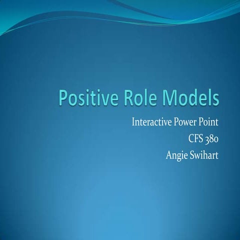 Positive Role Models | PPTX