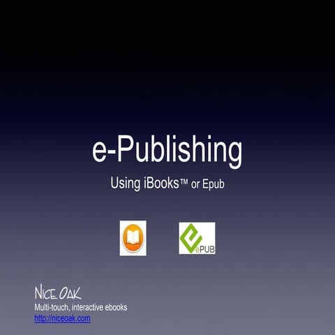 Basic ebooks vs interactive iBooks: How to choose | PPTX