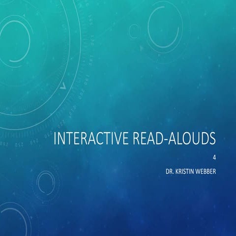 Interactive read aloud | PPT