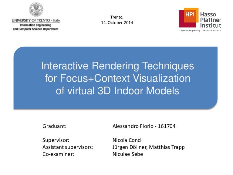 Interactive Rendering Techniques For Focus Context Visualization Of 3…