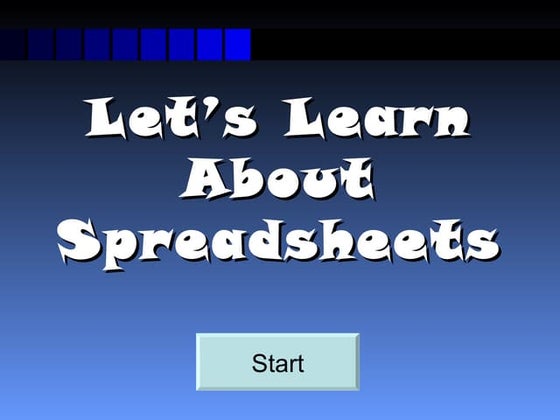 Spreadsheet Application | PDF Spreadsheet Application | PDF