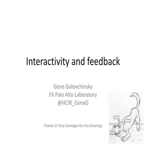 Interactivity and feedback | PPT