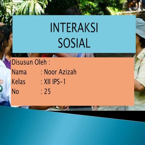 Interaksi Sosial PPT | PPTX