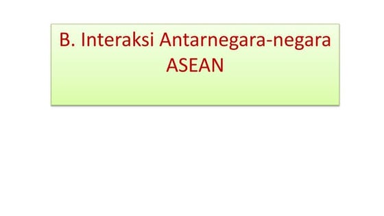 Kerjasama antar negara asean | PPT