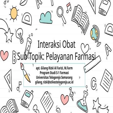 Pelayanan Informasi Obat (PIO) | PPTX