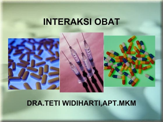 Interaksi obat | PPT