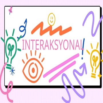 INTERAKSYONAL na Gamit ng Wika sa Lipunan | PPTX