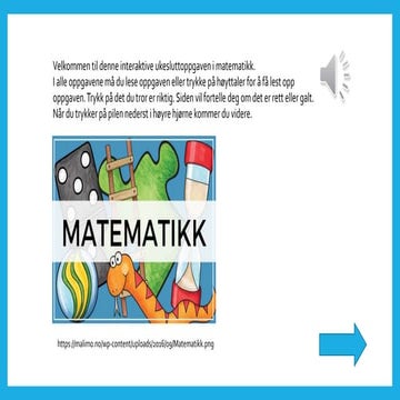 Interaktiv Matematikk | PPTX