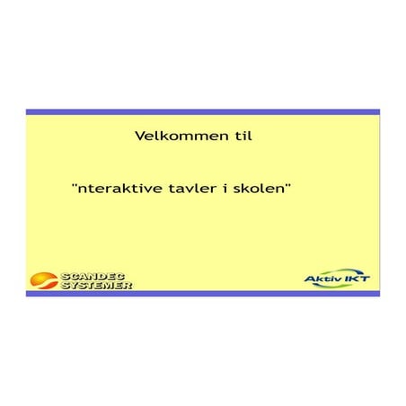 Interaktiv tavler i undervisning | PDF