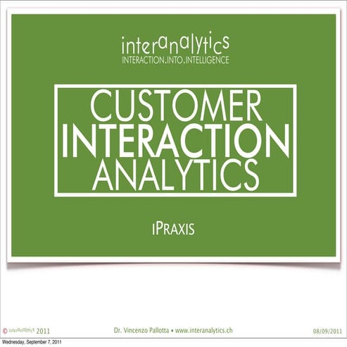Interanalytics iA360 | PPT